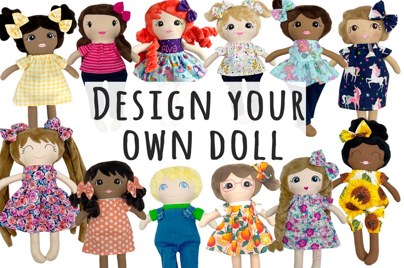 Create Your Own Doll, Look Alike Doll, Handmade Soft Doll, Custom Rag ...