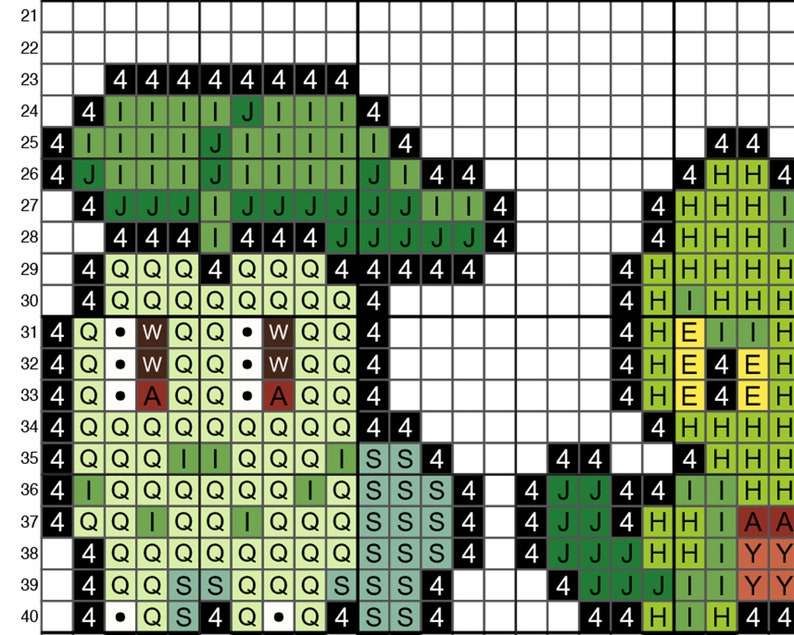 All Generations Pokemon Starters Cross Stitch Pattern - Etsy