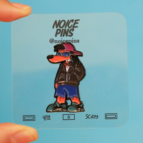 Up and at Them Enamel Pin - Etsy