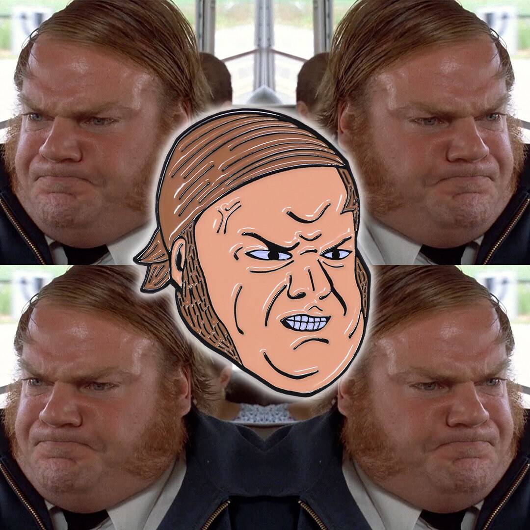 Angry Bus Driver Farley Enamel Pin - Etsy