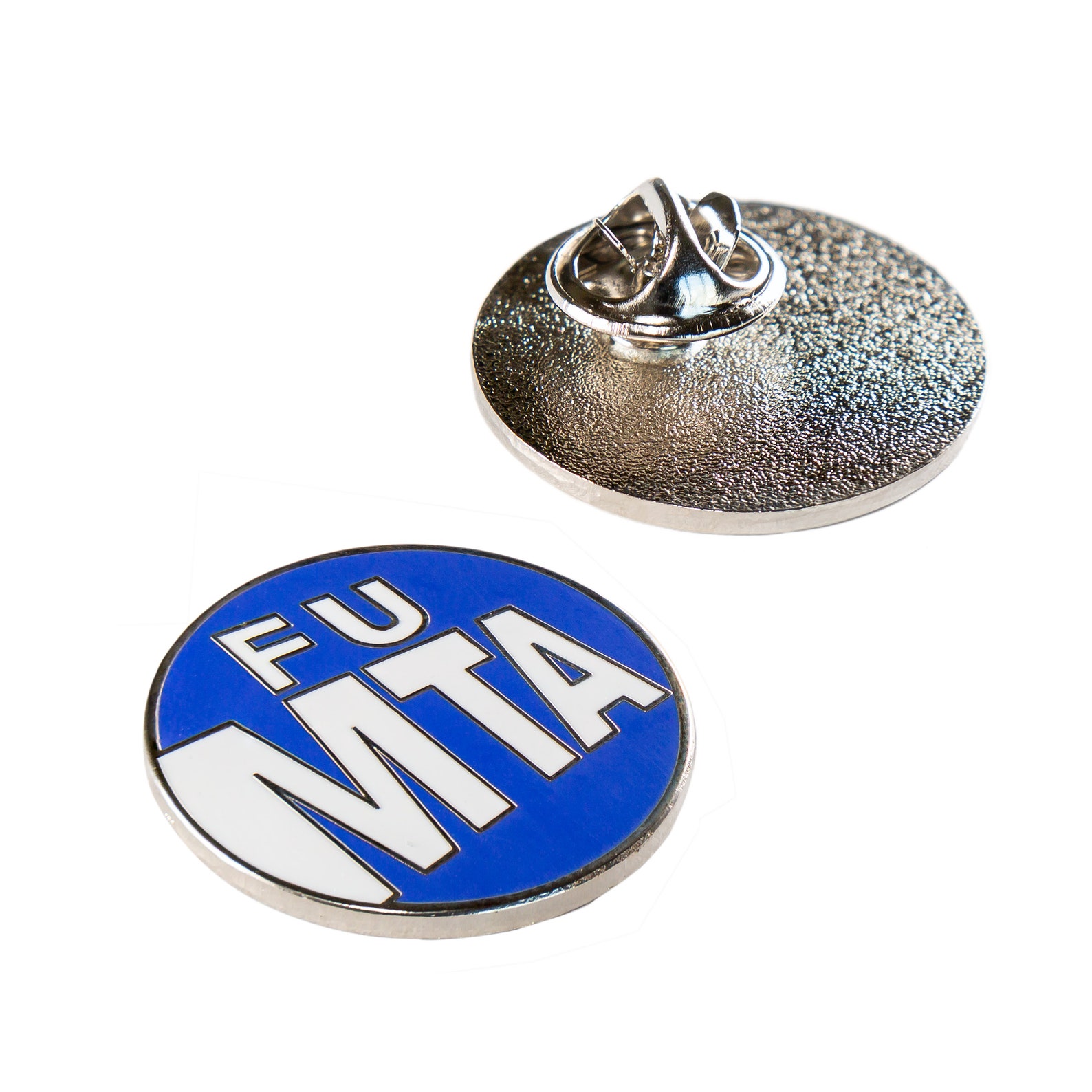 FU MTA Enamel Pin - Etsy