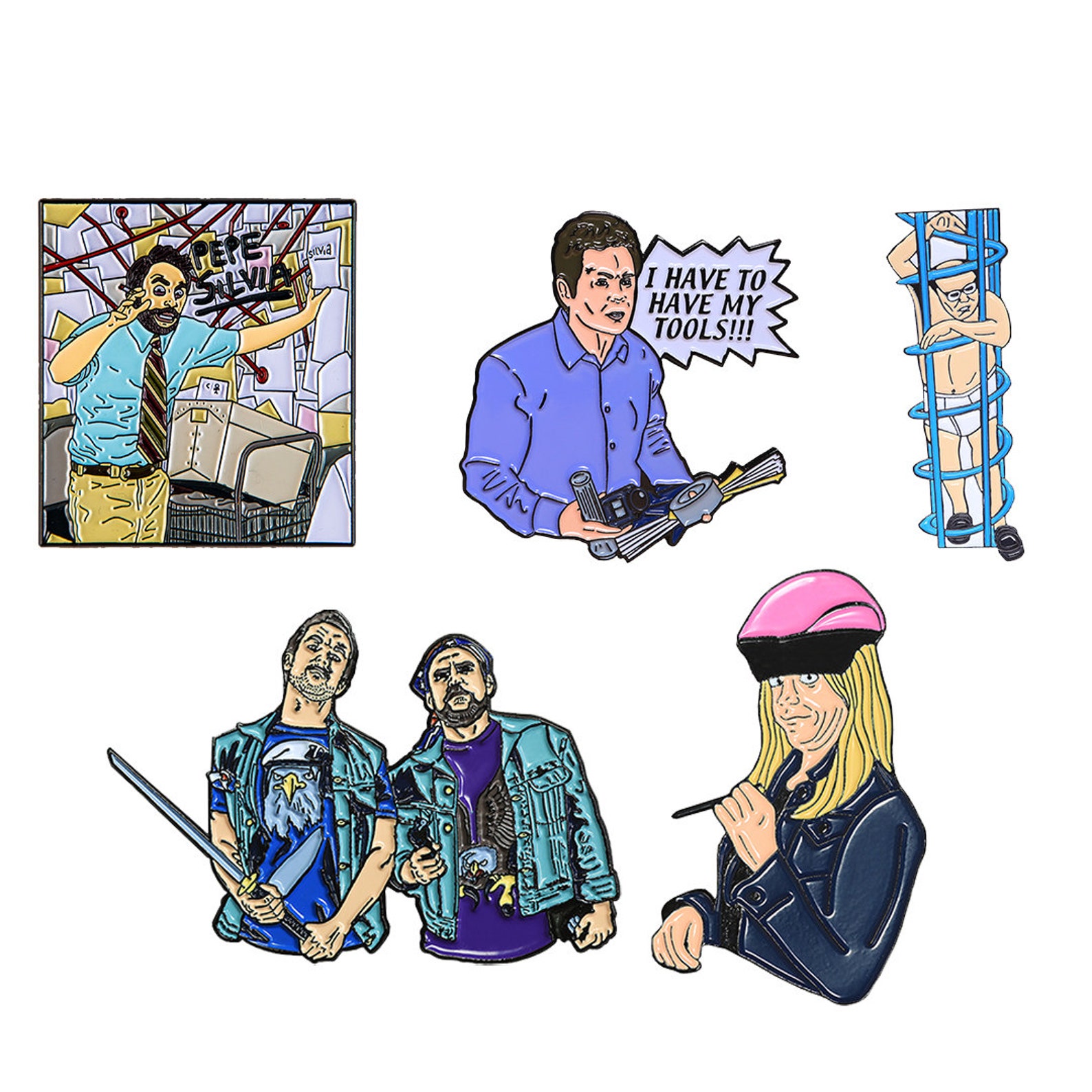 It's Always Sunny 5 Pin Set LE 30 | Etsy