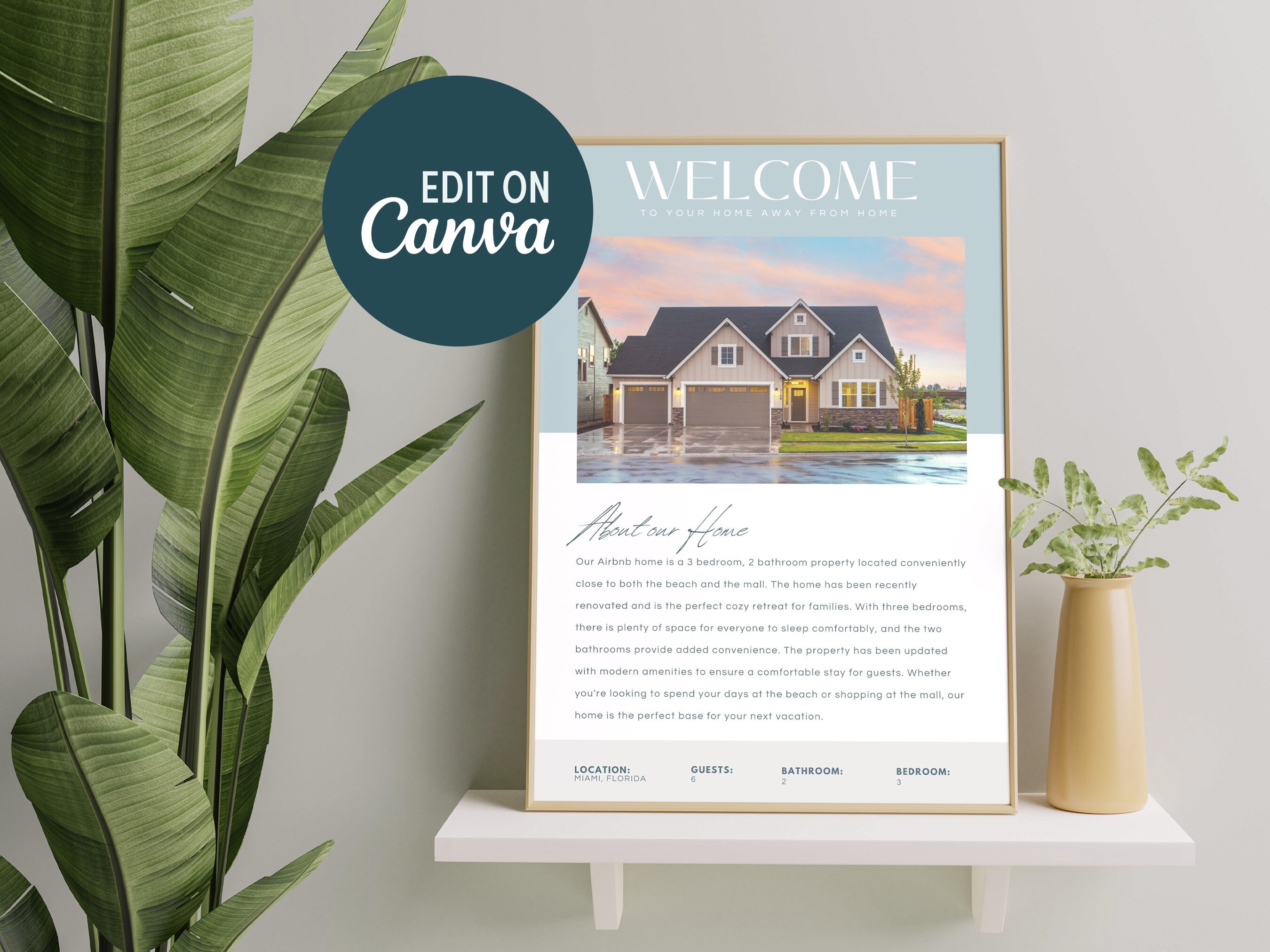 Create a Welcoming Experience for Your Guests With This 10-page Welcome ...