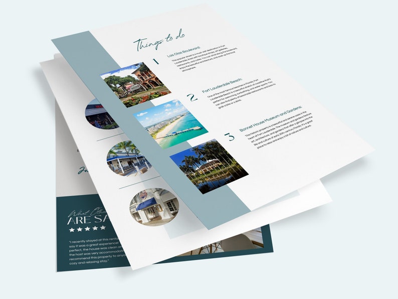 Create a Welcoming Experience for Your Guests With This 10-page Welcome ...