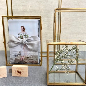 Personalized Glass Box for Jewelry, Photo Prints, and Memories - Etsy