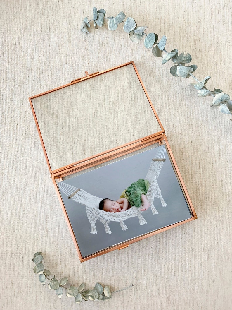 Personalized Photo Glass Box Engraved Image Box 4x6 5x7 - Etsy