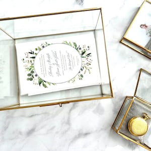 Personalized Glass Box, Engraved Image Box, 3.5x3.75, 4x6, 5x7, 8x10 ...