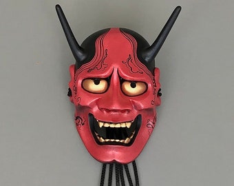 Hannya Mask Handmade | Etsy