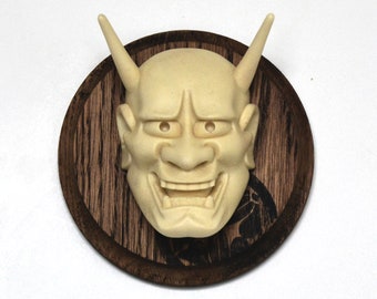 Hannya Mask Handmade | Etsy