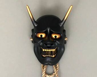 Japanese Kabuki Mask | Etsy