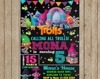 Poppy invitations | Etsy