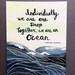 Ocean Quote Print, Inspirational Wall Art, Ocean Painting With ...
