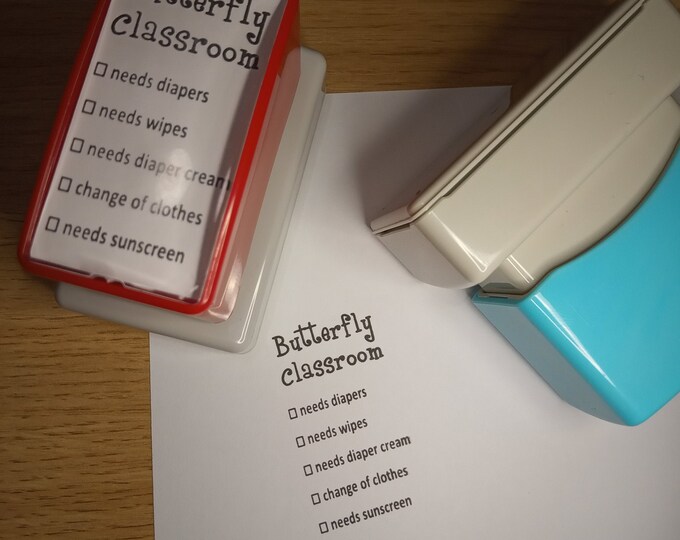 Mini Name Stamp Tiny Stamp Tag Stamp 15x5mm - Etsy