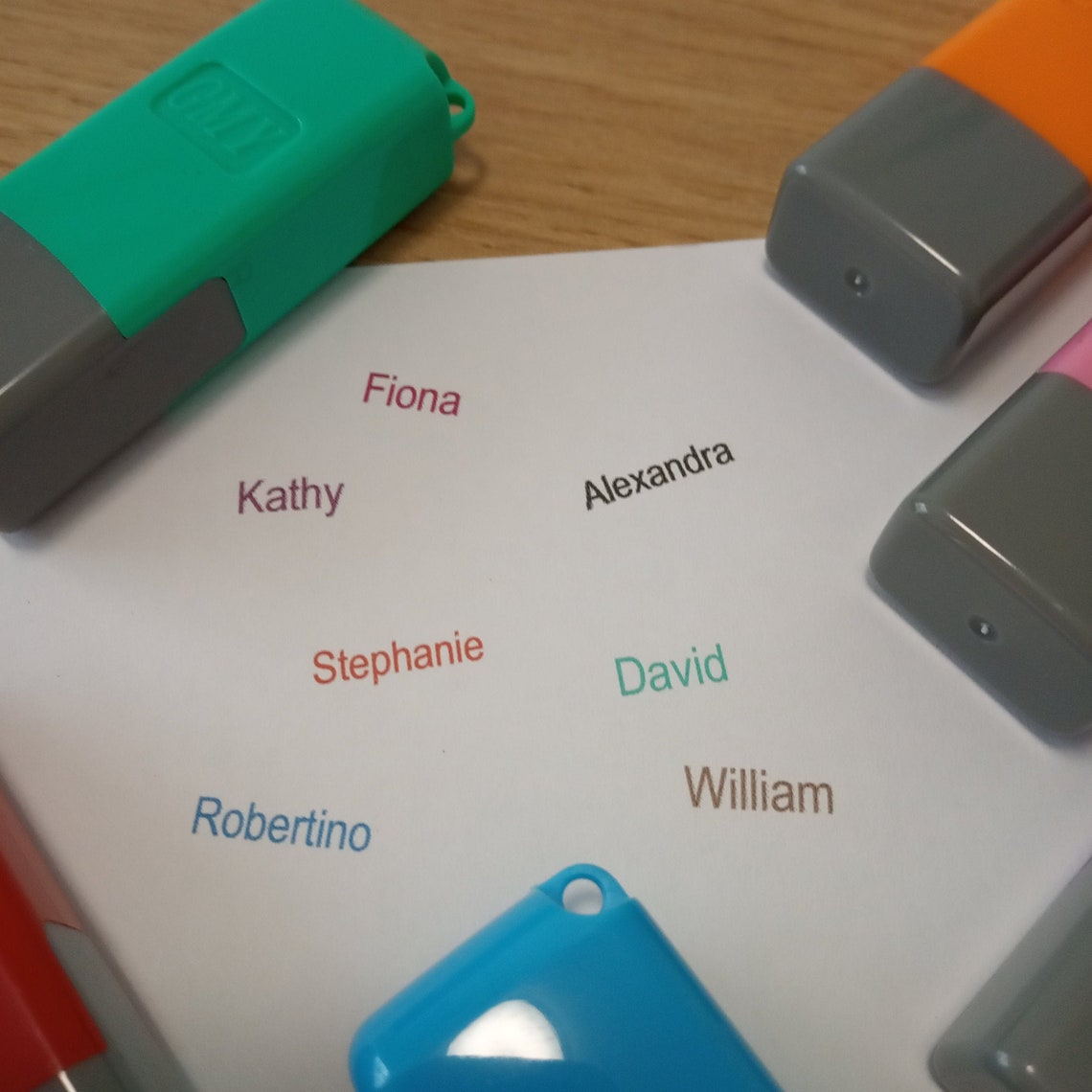 Mini Name Stamp Tiny Stamp Tag Stamp 15x5mm - Etsy