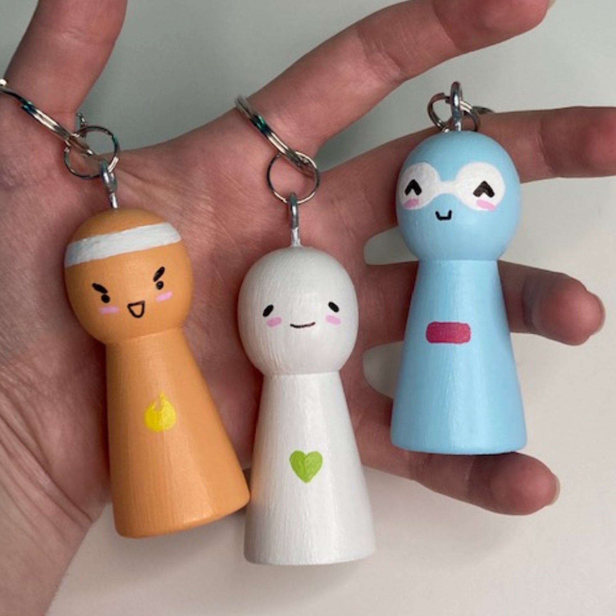 Dream SMP Keychains Dream Georgenotfound and Sapnap Dream Team ...