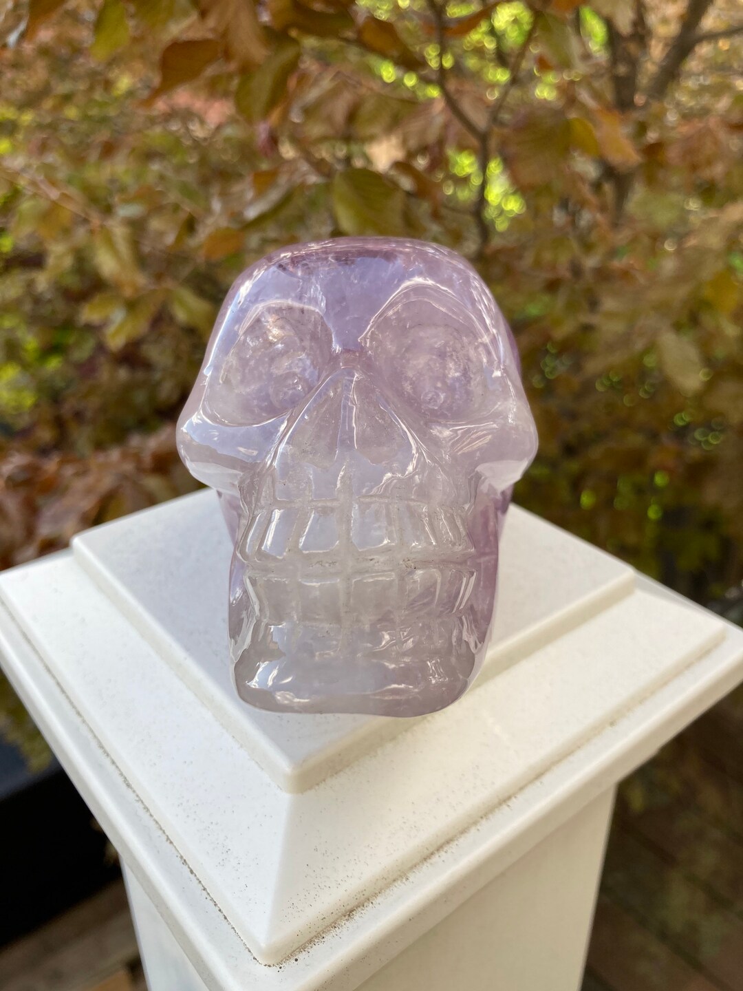 Amethyst Alien Skull - Etsy