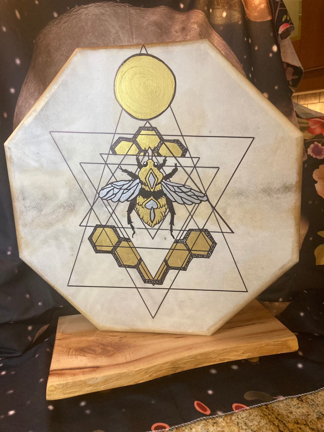 Shaman Bee Drum - Etsy