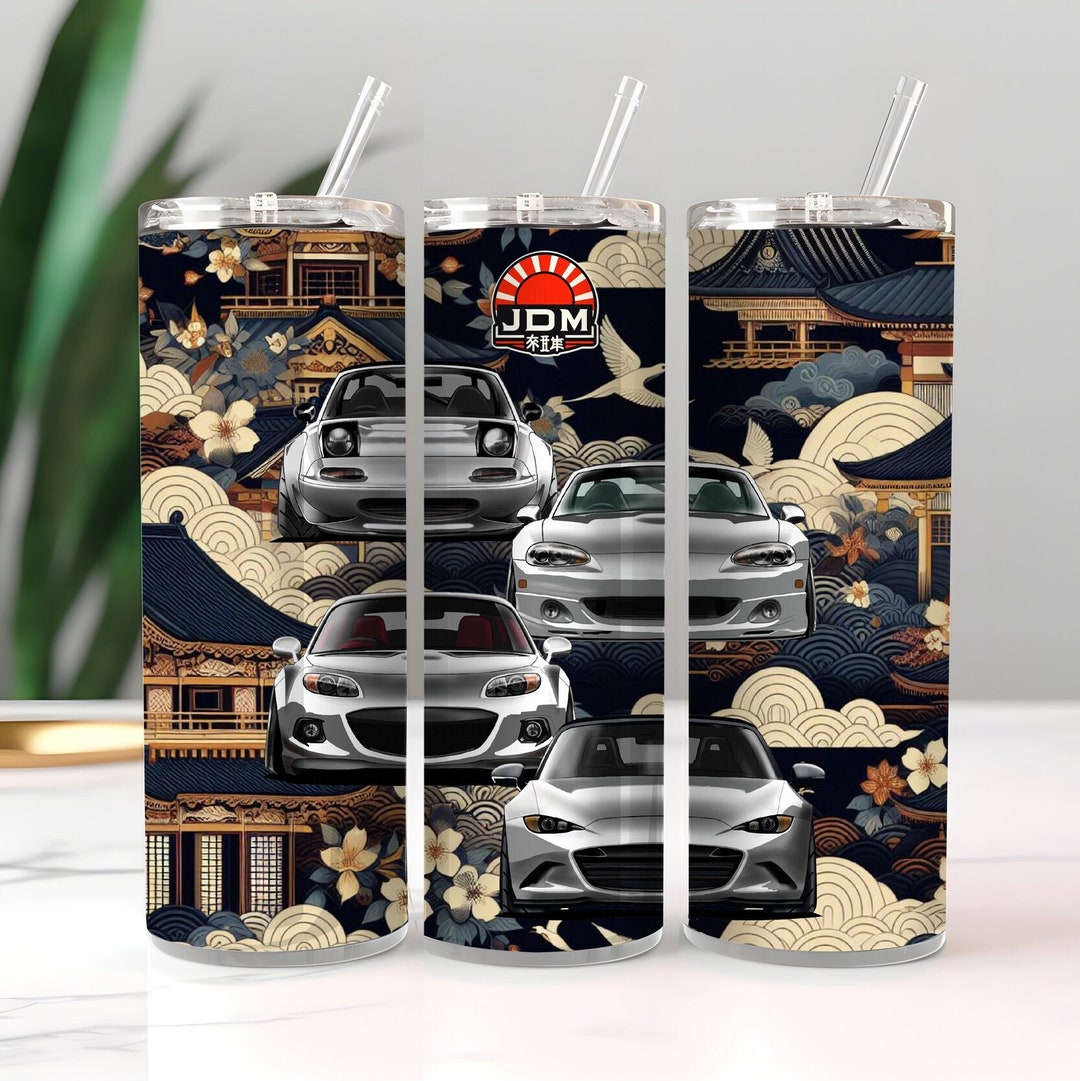 Generations of Mazda Miata Na Nb Nc Nd Tumbler Design Sublimation ...