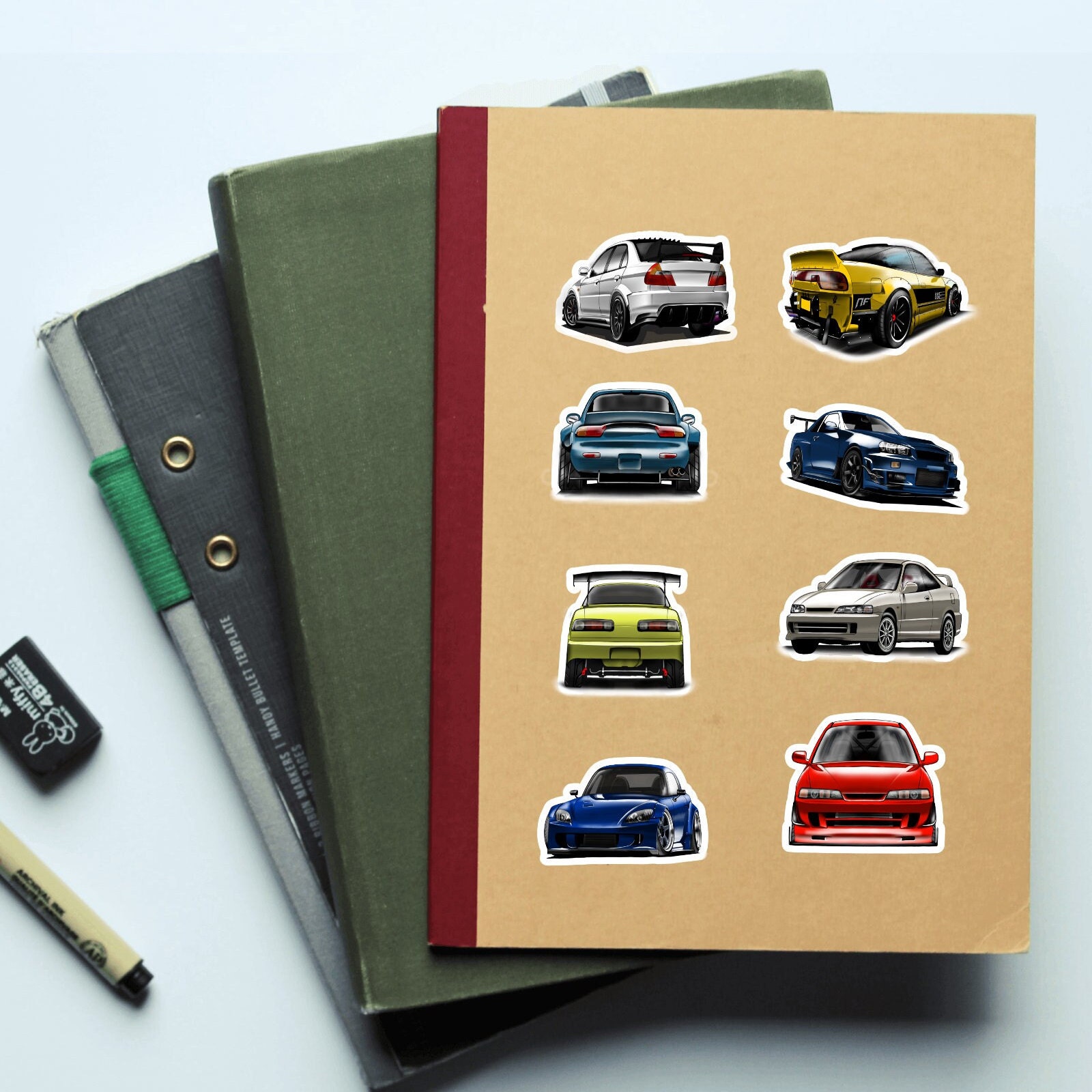 Printable Digital Stickers Jdm Cars Jdm Car Planner Sticker - Etsy