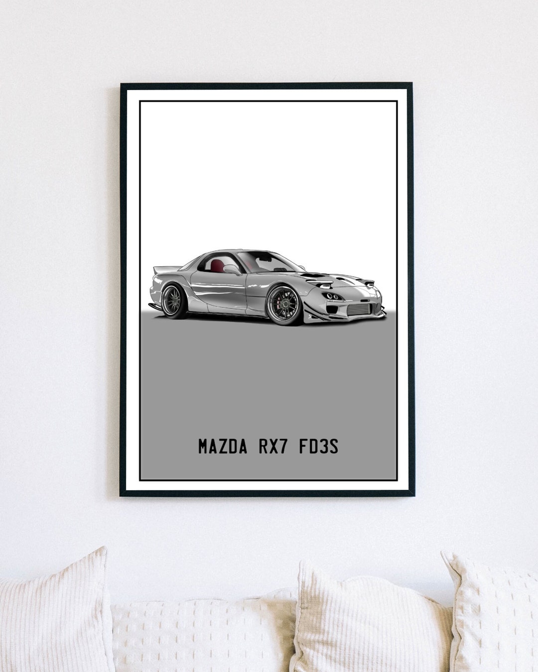 Mazda Fd3s Rx7, Printable Wall Art Printable Set 5 Sizes, Mazda Rotary ...