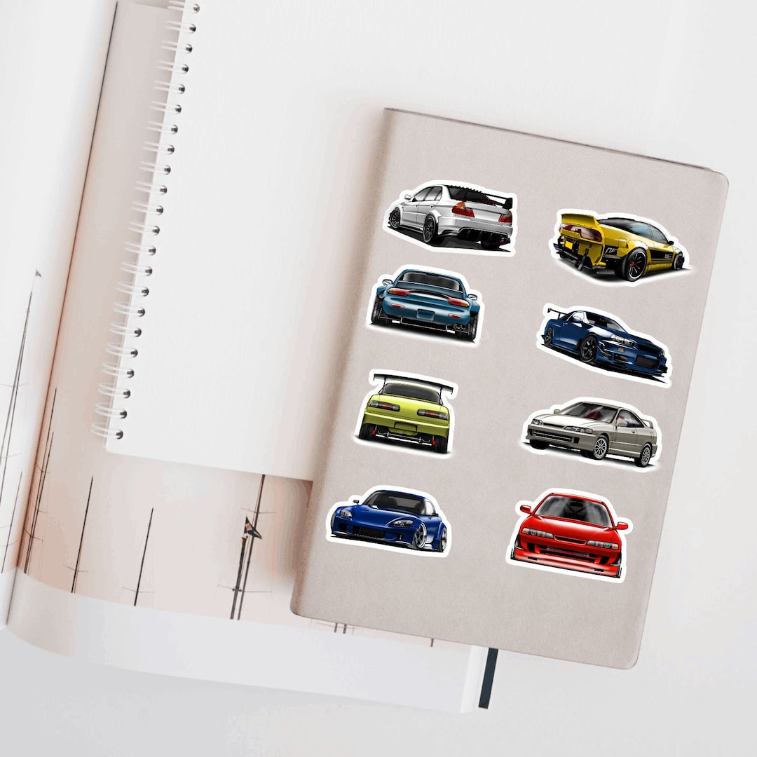 Printable Digital Stickers Jdm Cars Jdm Car Planner Sticker - Etsy