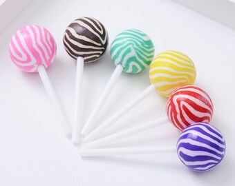 Resin lollipop | Etsy