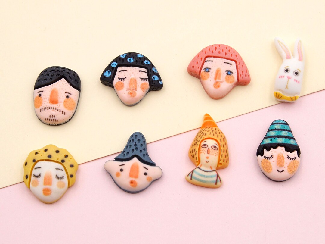 Cartoon Egyptian Avatar Rabbit Resin Charms Cabochons Ornament - Etsy