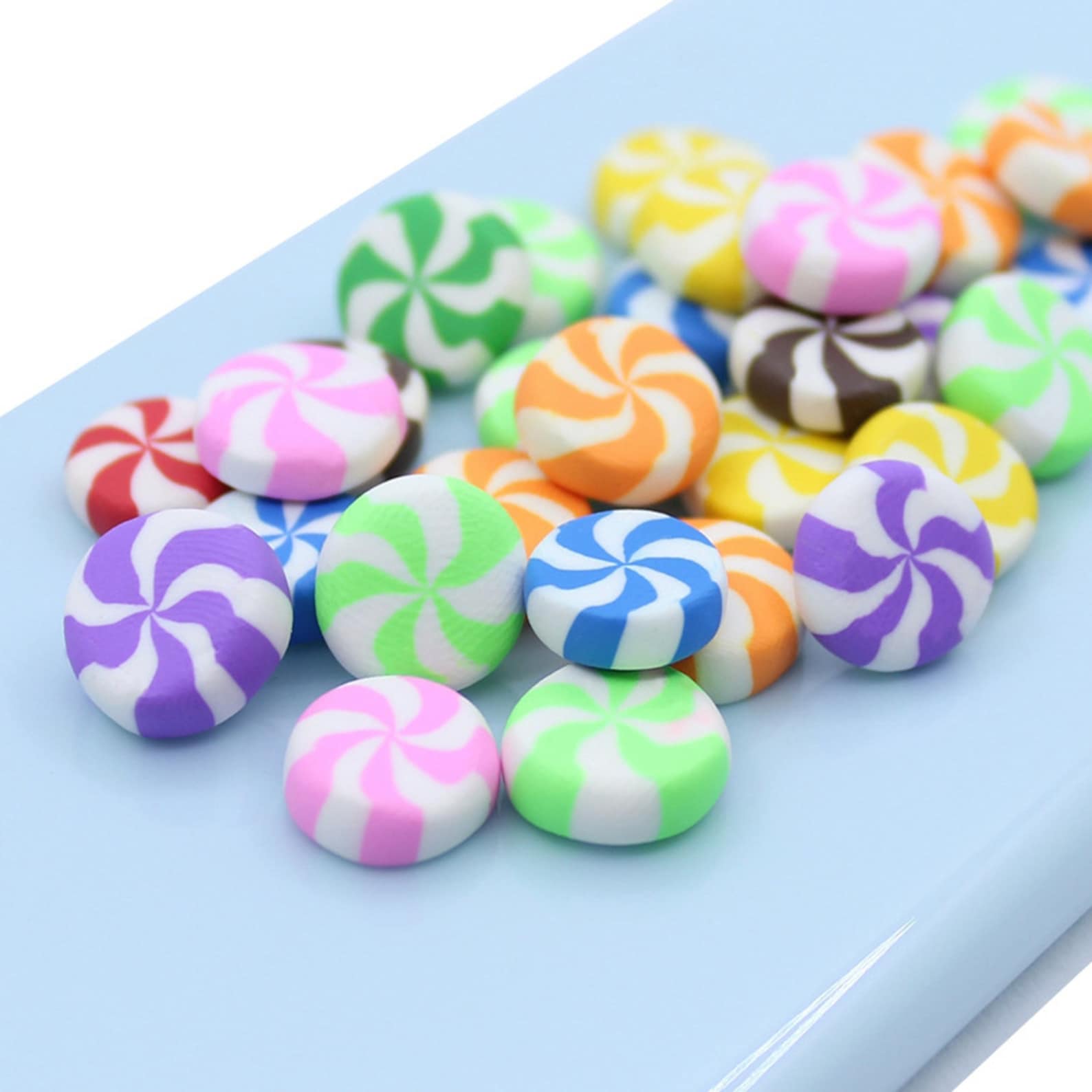 Candy Color Mixing Confetti Decoden Polymer Clay Fake - Etsy