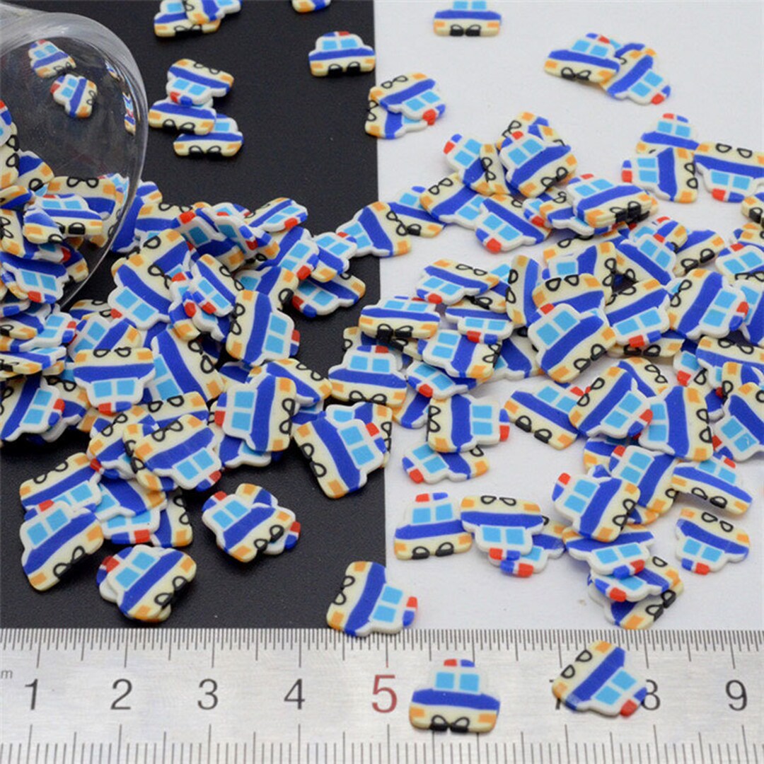 500g Car Polymer Clay Fimo Slices Sprinkles for DIY Crafts Making Slime ...