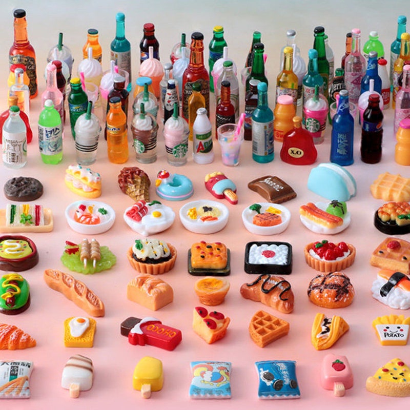 Food Resin Charms - Etsy