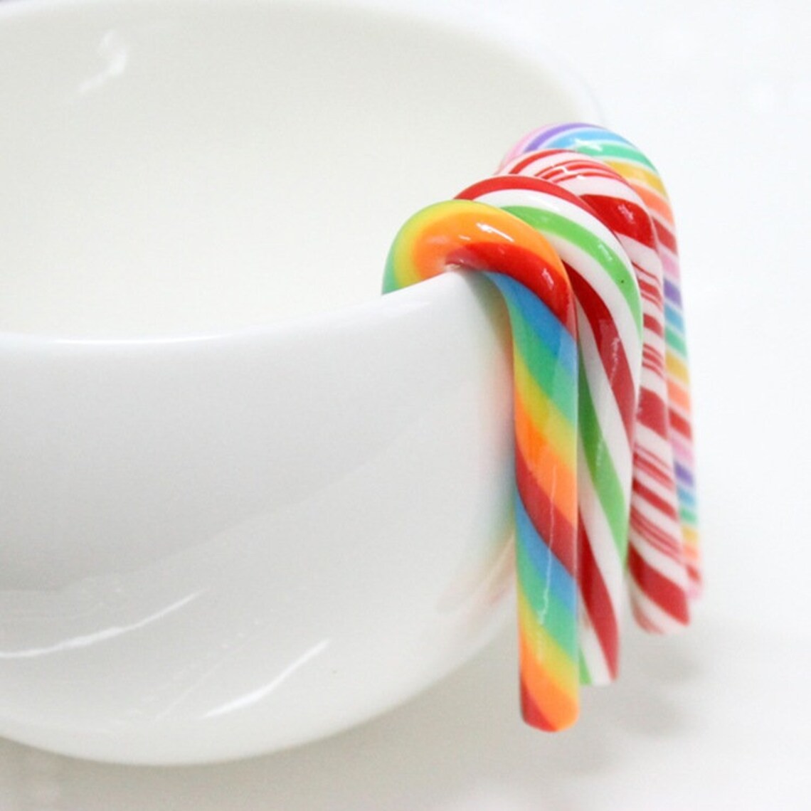 Rainbow Candy Polymer Clay Cane RCA723 - Etsy
