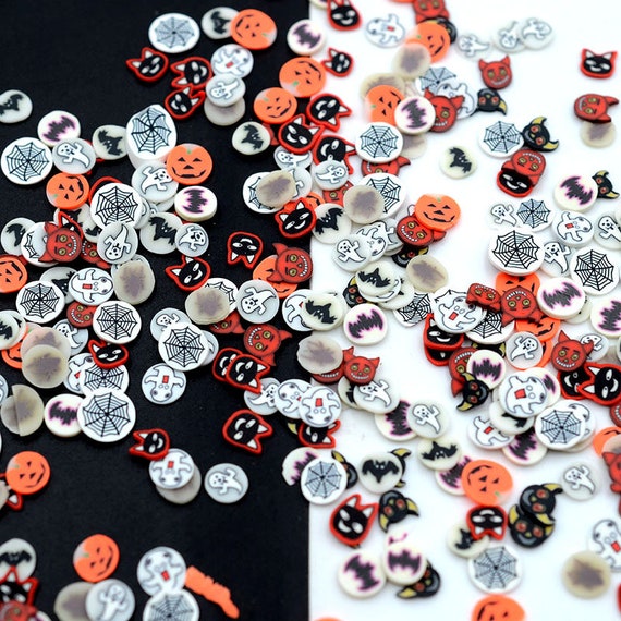 Halloween Mix Polymer Clay Fimo Slices Sprinkles for DIY - Etsy