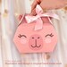 Capybara Favor Bag Template, Printable Animals Gable Box With Handle ...