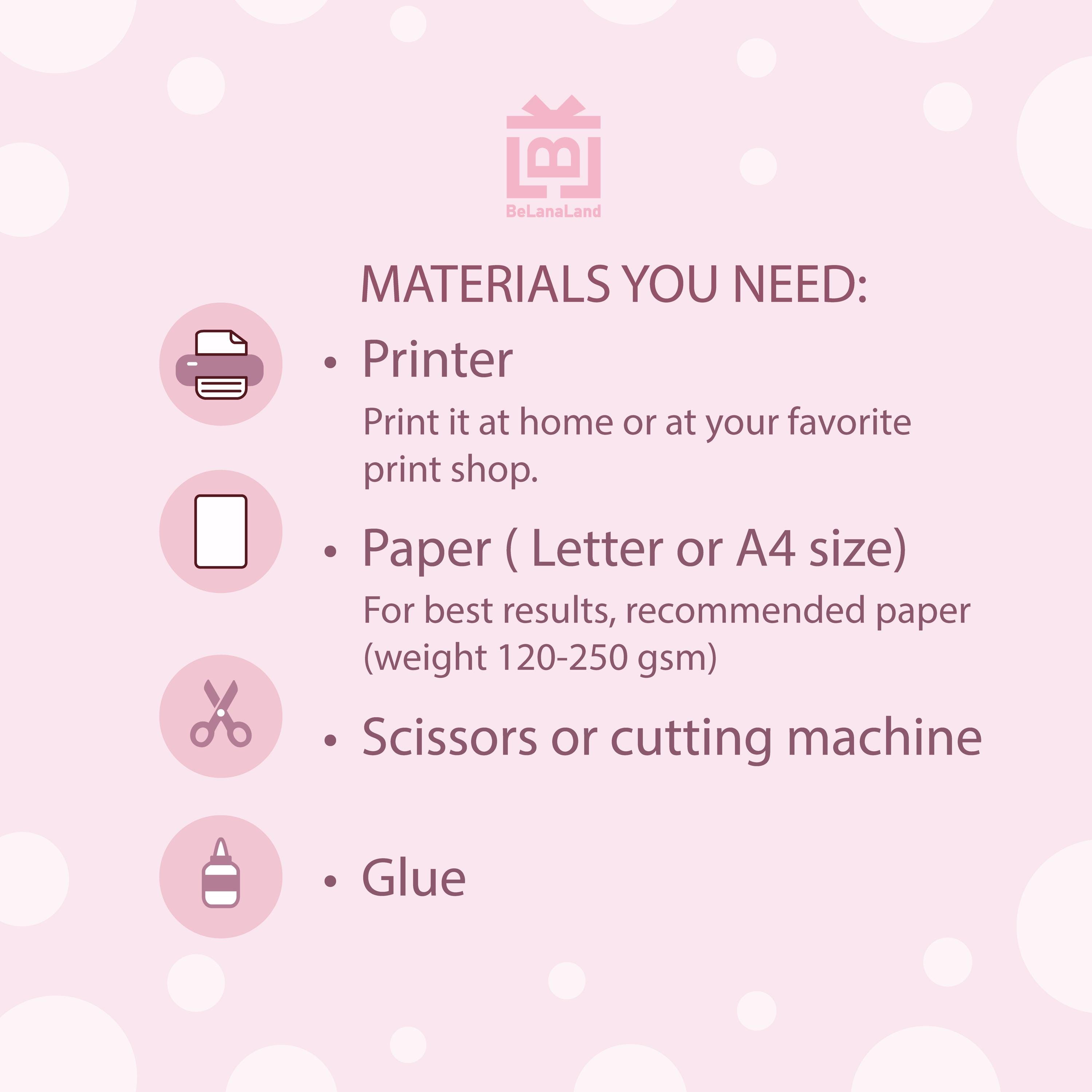 Printable Cat Favor Box Template, Cute Kitty Head Gift Box, Editable ...