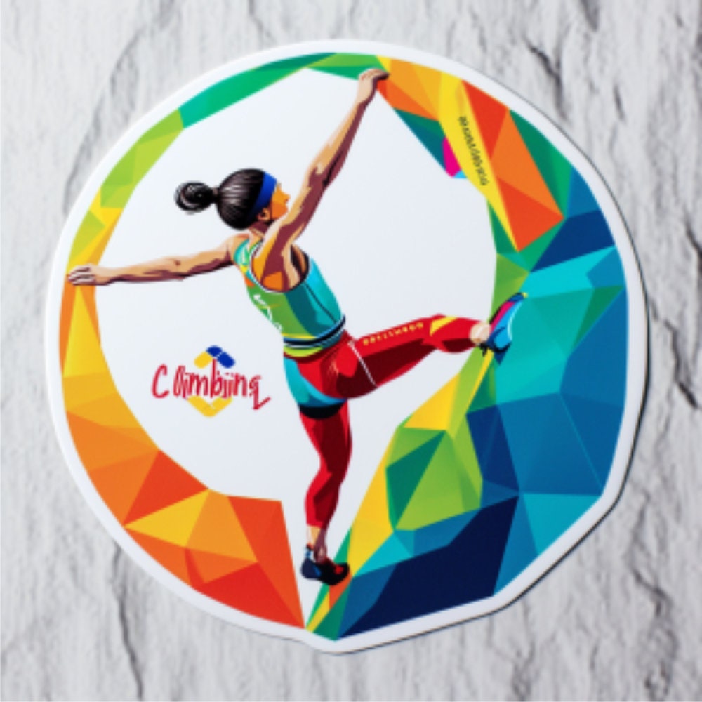 Stickers, Olympic Games 2024,new Sport Activity climbing,olympic ...