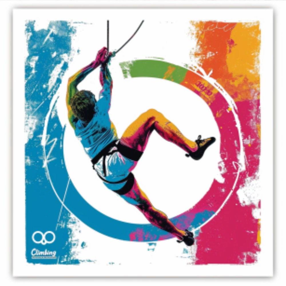 Stickers, Olympic Games 2024,new Sport Activity climbing,olympic ...