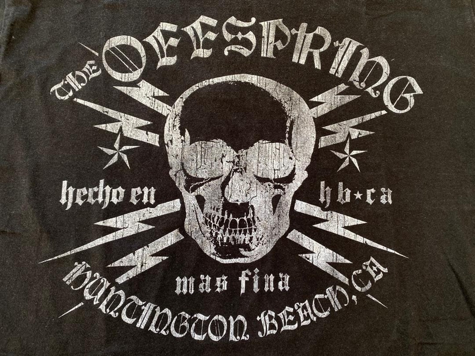 Vintage the Offspring Skull L Size - Etsy