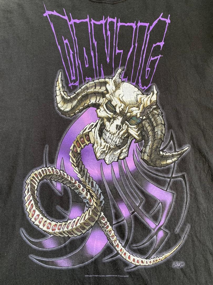 Vintage Danzig Skull Nice Design XL Size Misfits Pantera Metalicca - Etsy