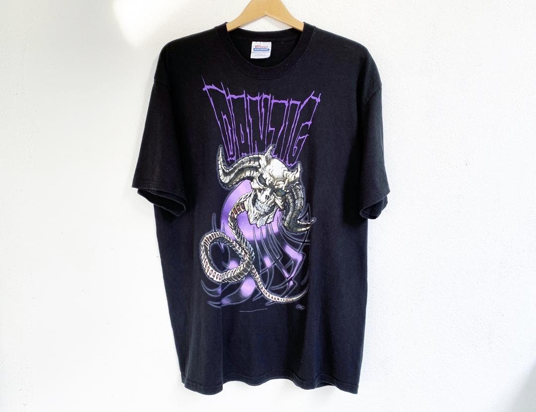 Vintage Danzig Skull Nice Design XL Size Misfits Pantera Metalicca - Etsy