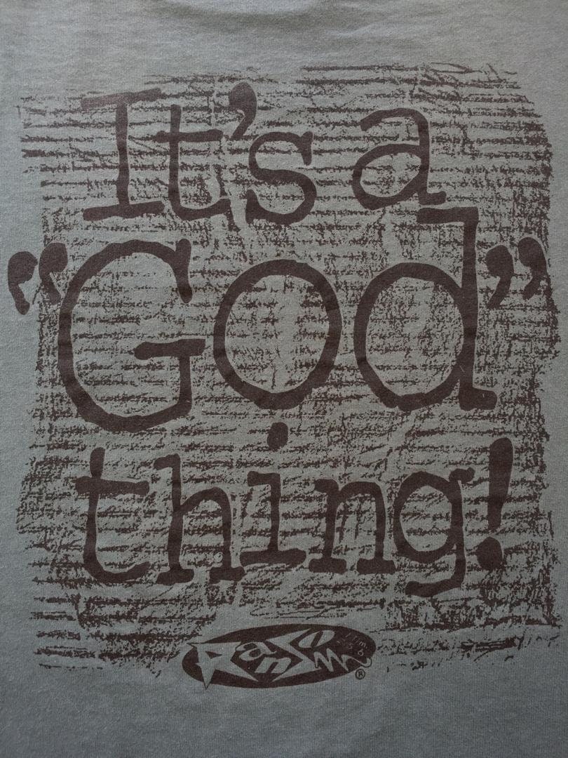 Vintage Genesis It’s a God Thing L Size Oasis the Cure - Etsy