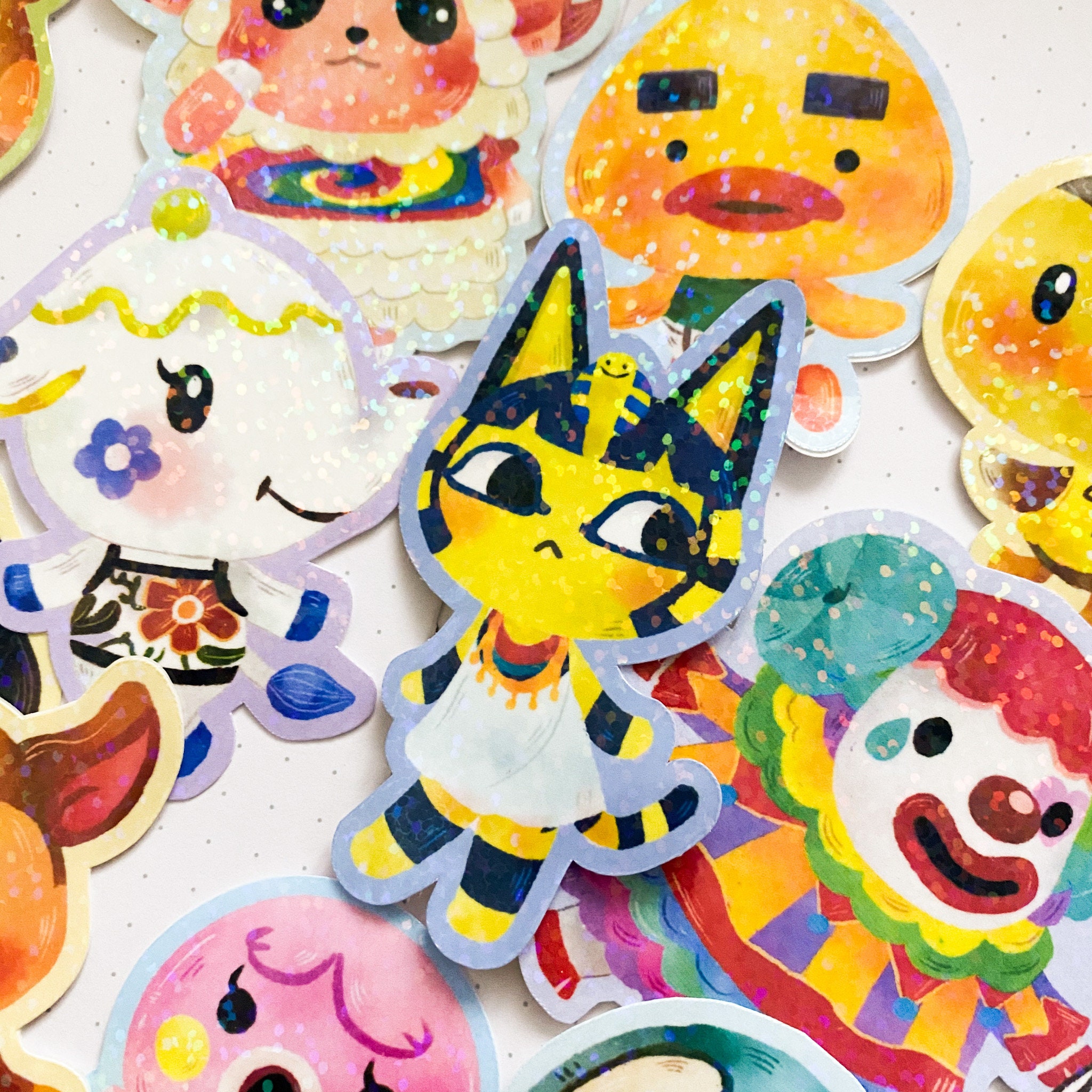 Animal Crossing Vinyl Stickers ACNH Stickers Dom Stickers - Etsy