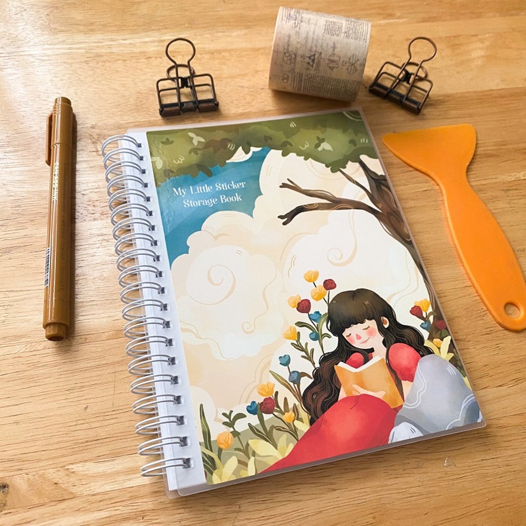 Little Story Sticker Book, Reusable Book, Cute Sticker Release Paper ...