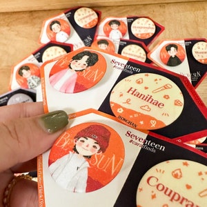 Seventeen Be the Sun Pins, SVT Pins, Seventeen Stickers, Seventeen ...