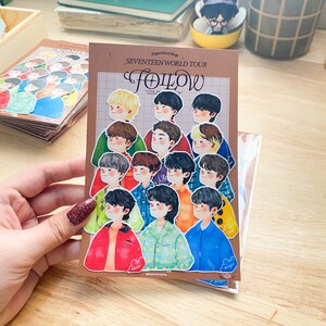 SVT Follow Tour Concert Sticker Pack, Seventeen Sticker Pack, | FSP020 ...