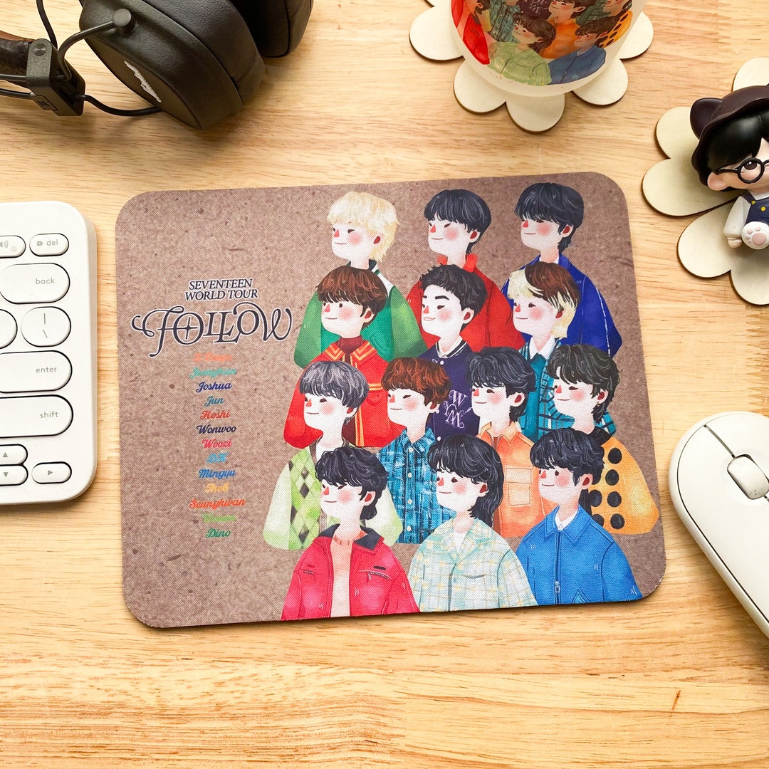 Seventeen Follow Tour Mouse Pads, SVT Mouse Pads | FMP006 ...