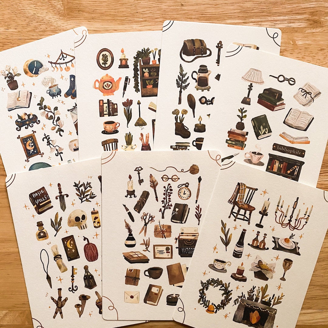 Daily Aesthetic Postcards, A6 Postcard, 4 X 6 Artprint, Cottagecore ...