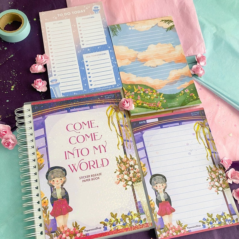 Seventeen Carat Notepad 4 X 6 Memopad Planner Pad Seventeen - Etsy