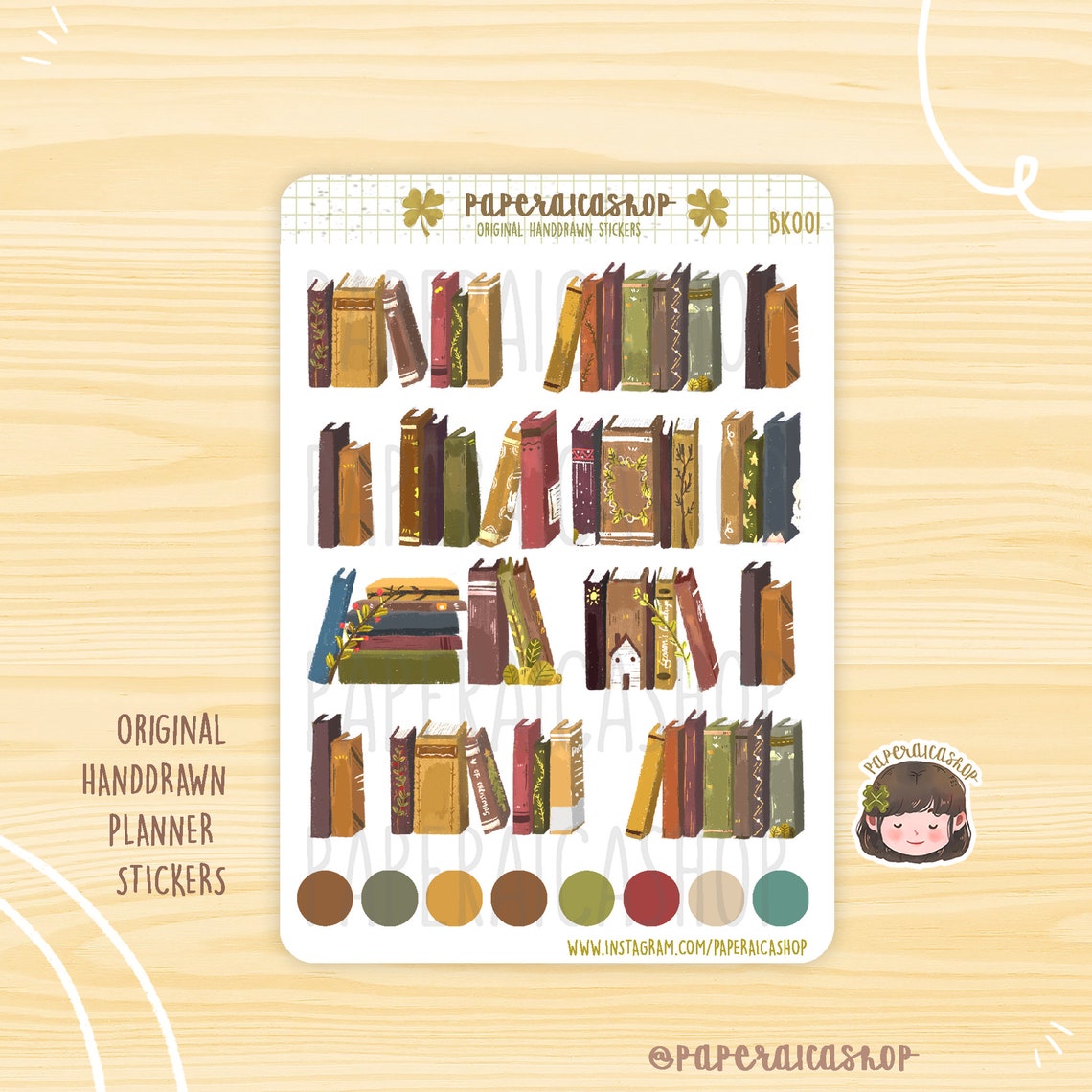 Book Stickers Cute Books Book Lover Stickers Functional - Etsy