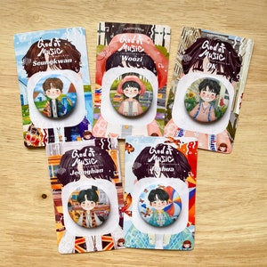 SVT Seventeenth Heaven Button Pins, Seventeenth Heaven Button Pins ...