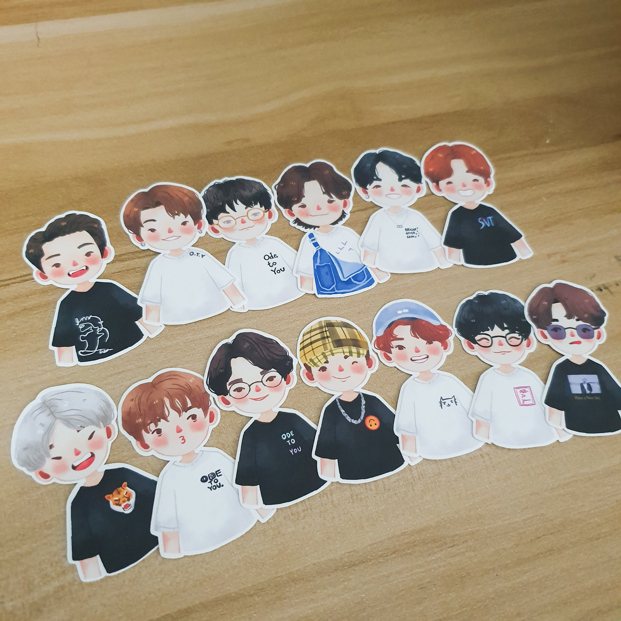 Seventeen Sticker Pack OTY Sticker Pack KPOP Sticker Pack | Etsy